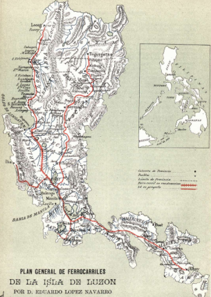 Spanish Railway » Blog Archive » Ferrocarril de Manila a Dagupan – Plan ...