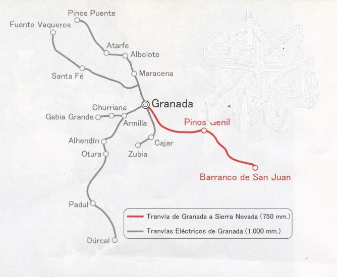 Spanish Railway » Blog Archive » Tranvías Eléctricos de Granada S.A.